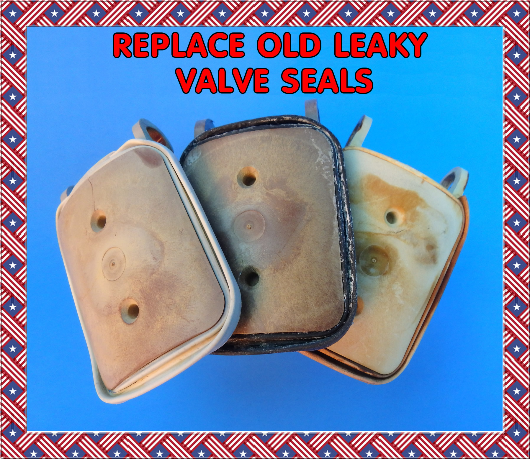 Replacement flapper seal for Jandy check valves 7056